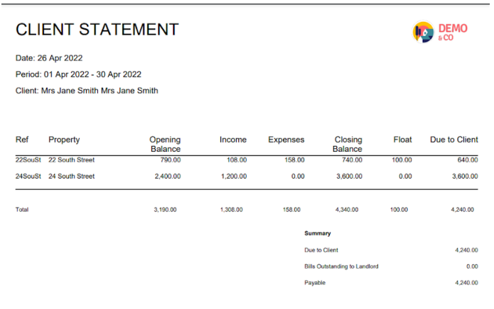 Multiple Property Statements – LoftyWorks